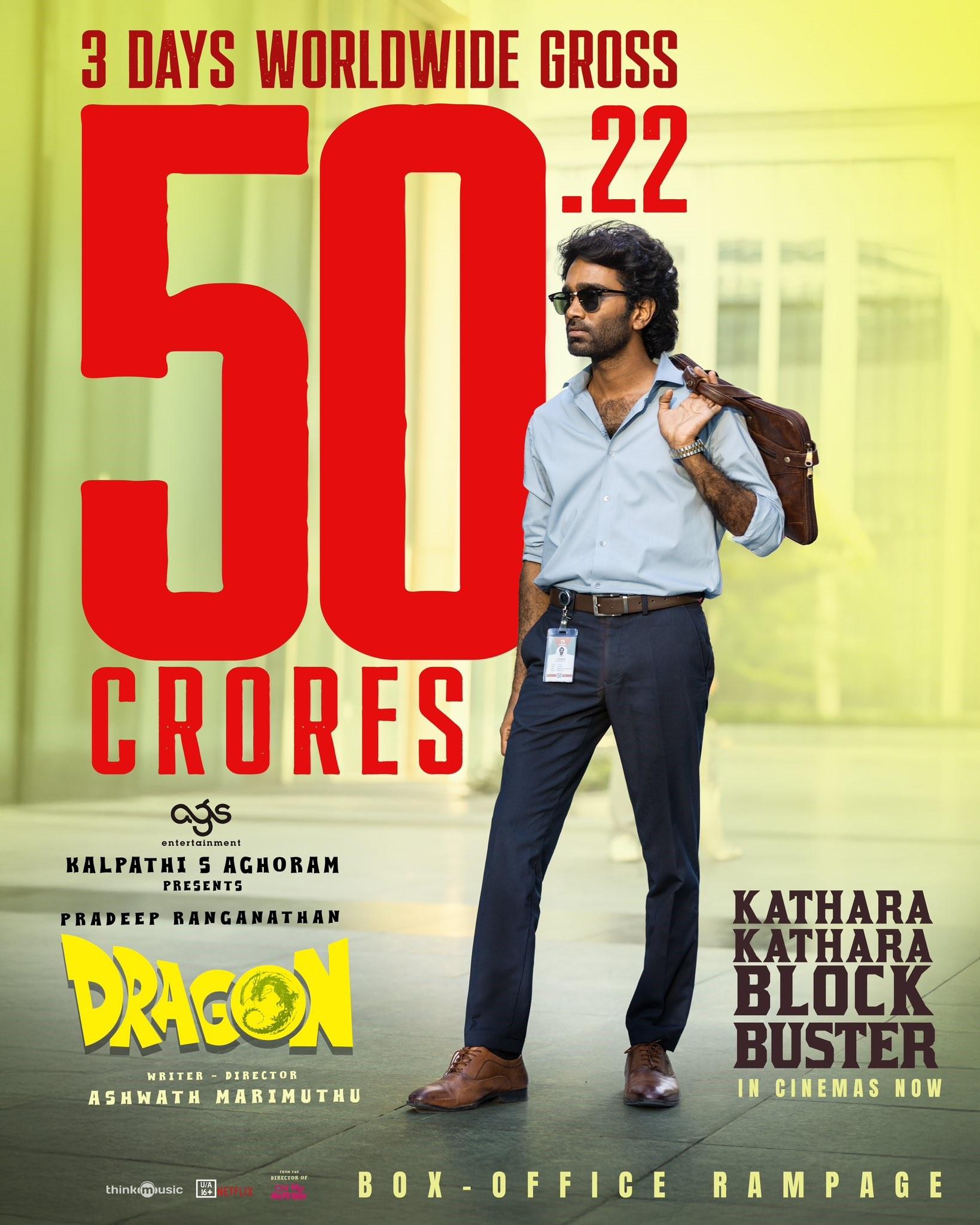 Dragon Box Office: Pradeep Ranganathan starrer opens big! Tamil Movie, Music Reviews and News